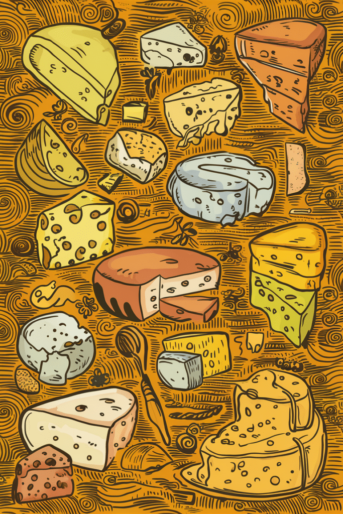 35 Artistic Cheese-Themed Wallpapers For Your Phone - AnyCheese Blog
