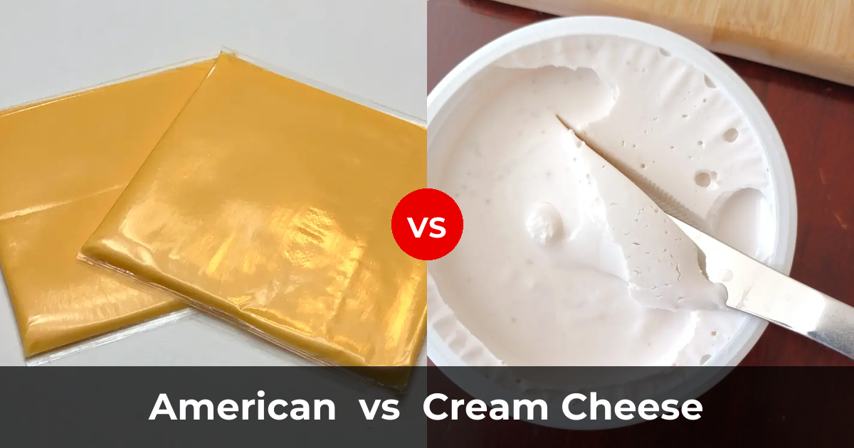 American Cheese vs Cream Cheese: What's the Difference? | Taste ...