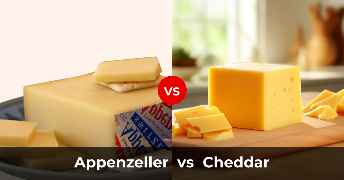 Appenzeller Cheese vs Cheddar Cheese: What's the Difference? | Taste ...