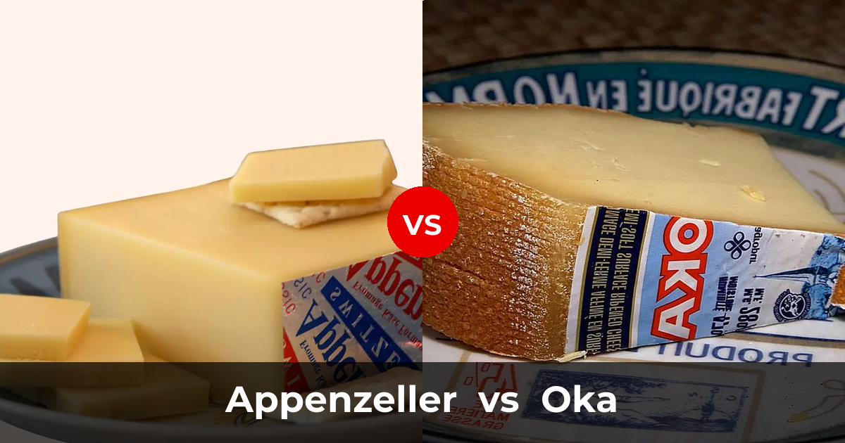 Appenzeller Cheese vs Oka Cheese: What's the Difference? | Taste ...