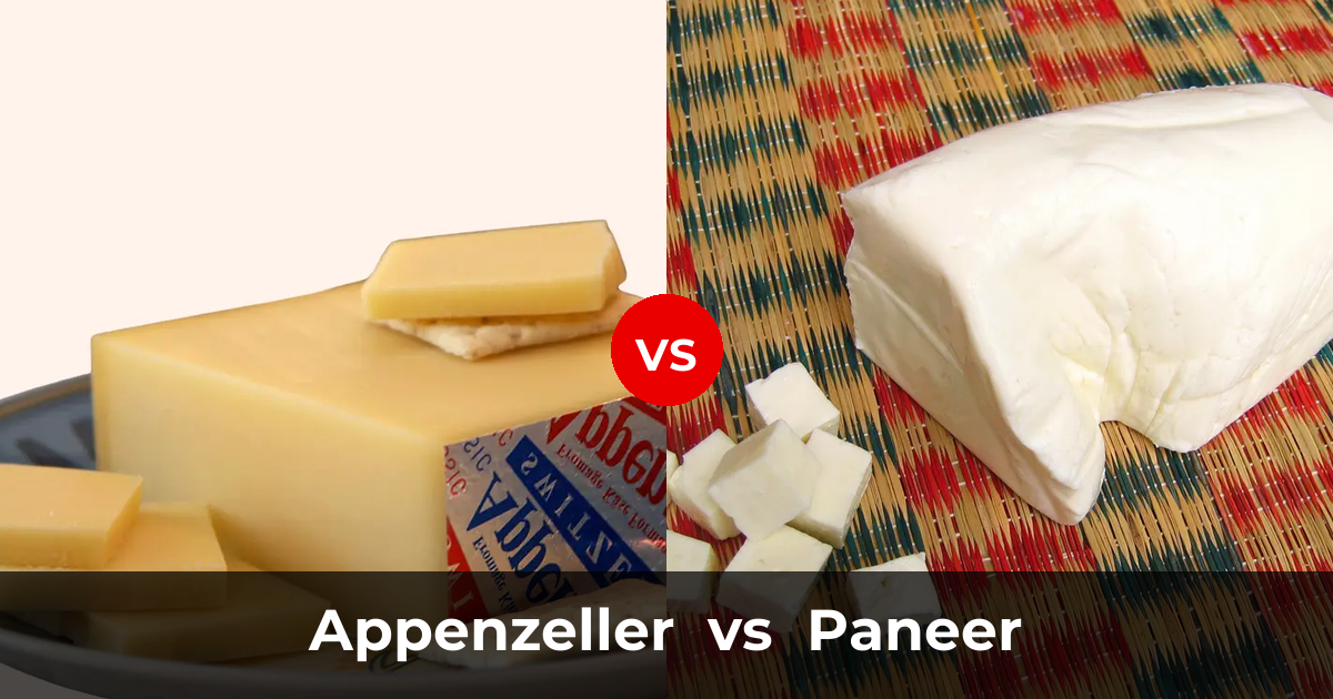 Appenzeller Cheese vs Paneer Cheese: What's the Difference? | Taste ...