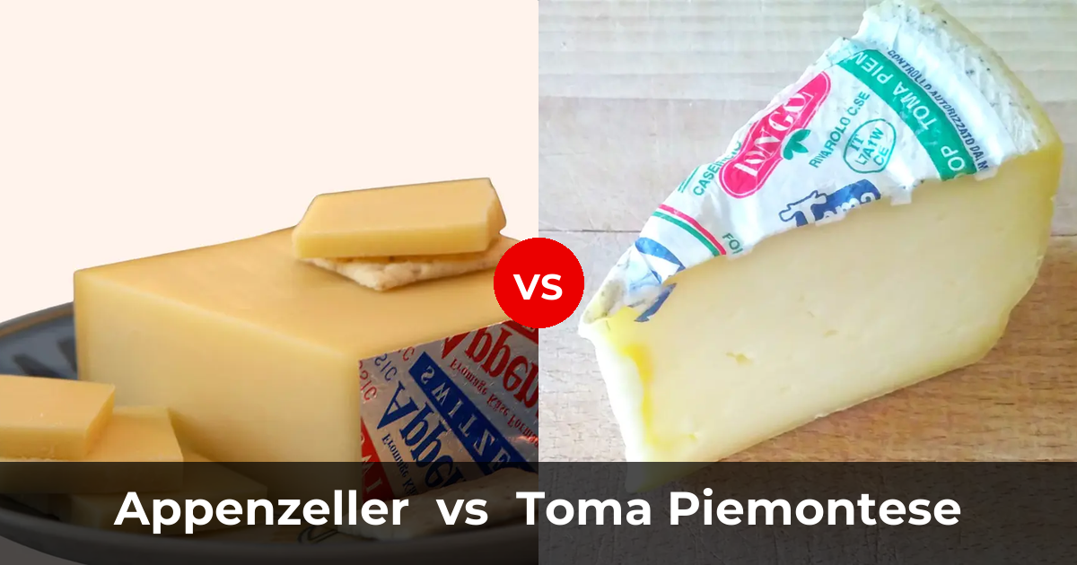 Appenzeller Cheese vs Toma Piemontese Cheese: What's the Difference ...