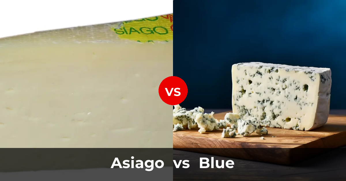 Asiago Cheese vs Blue Cheese: What's the Difference? | Taste, Texture ...
