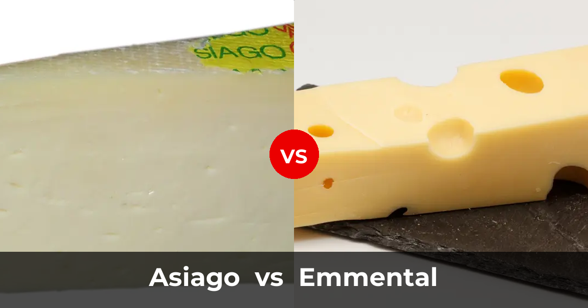 Asiago Cheese vs Emmental Cheese: What's the Difference? | Taste ...
