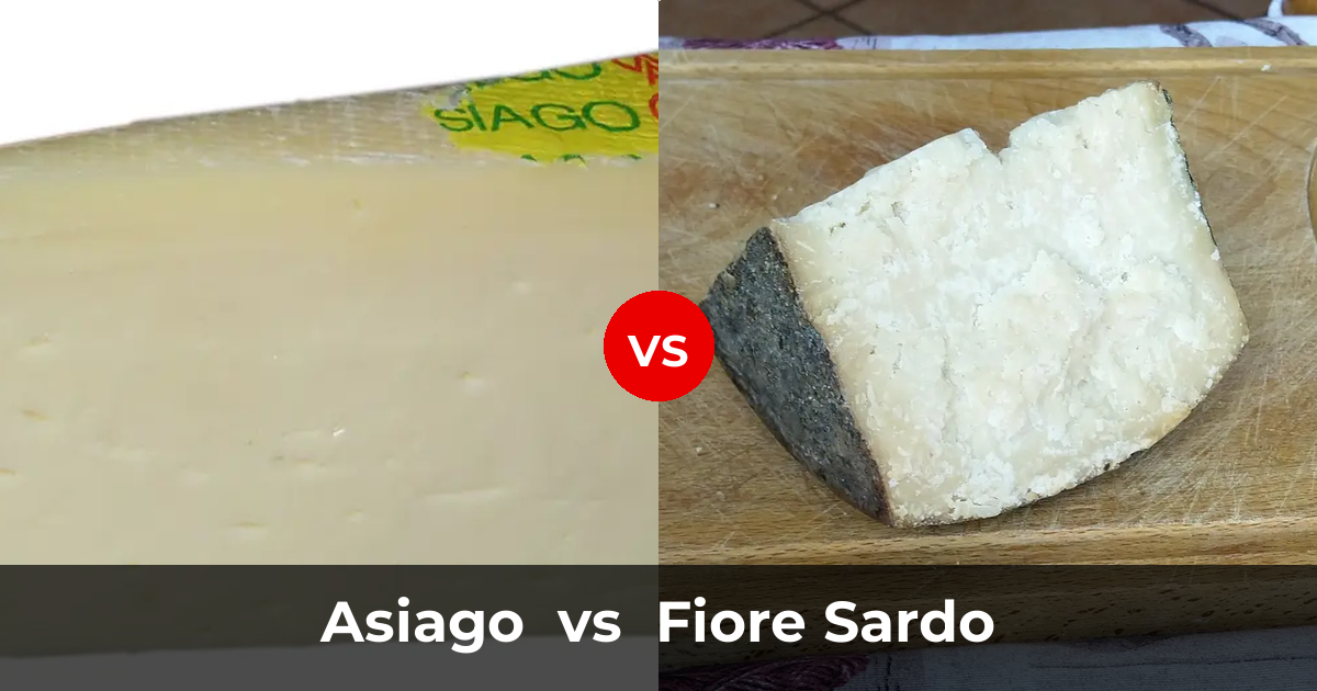 Asiago vs Fiore Sardo: What's the Difference? - AnyCheese