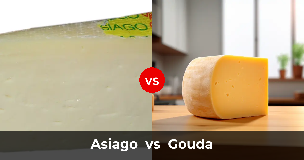 Asiago Cheese vs Gouda Cheese: What's the Difference? | Taste, Texture ...