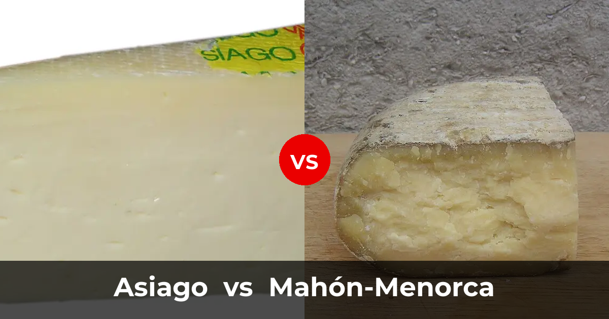 Asiago Cheese vs Mahón-Menorca Cheese: What's the Difference? | Taste ...