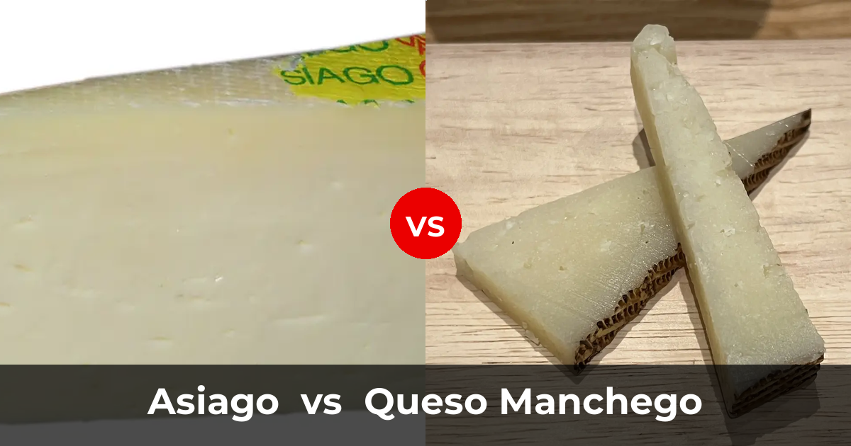 Asiago Cheese vs Queso Manchego: What's the Difference? | Taste ...