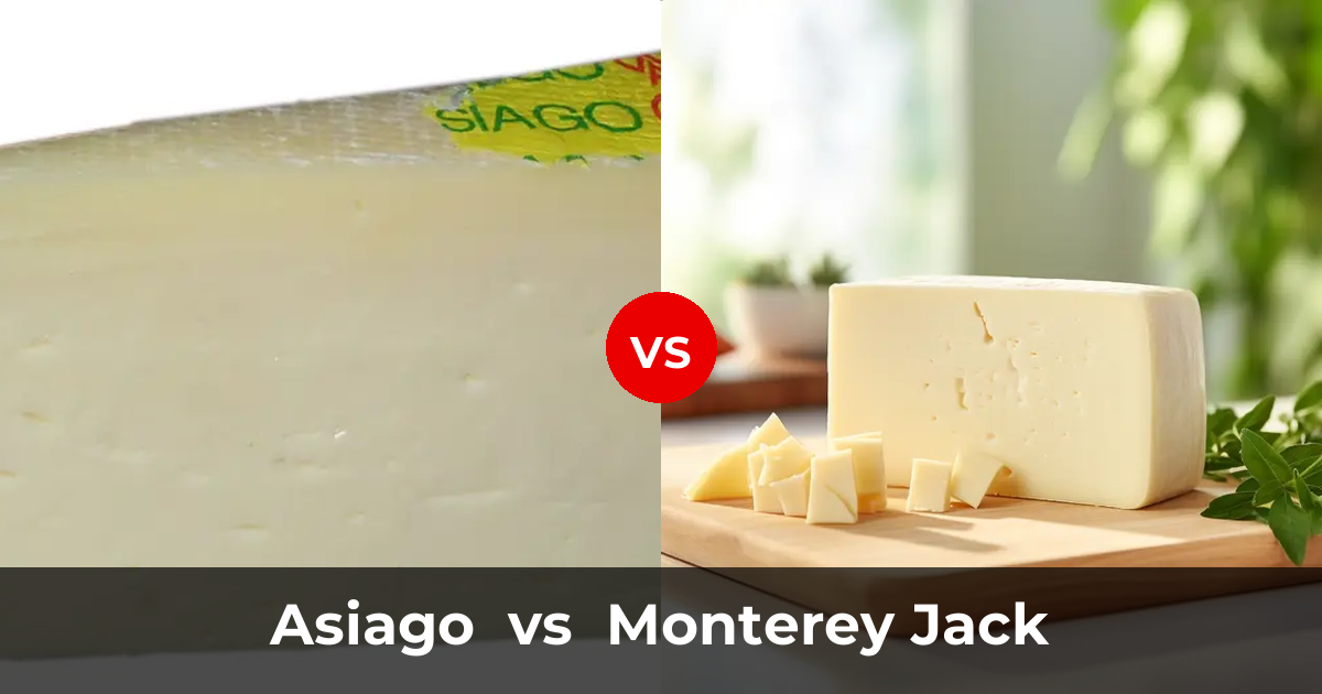 Asiago Cheese vs Monterey Jack Cheese: What's the Difference? | Taste ...
