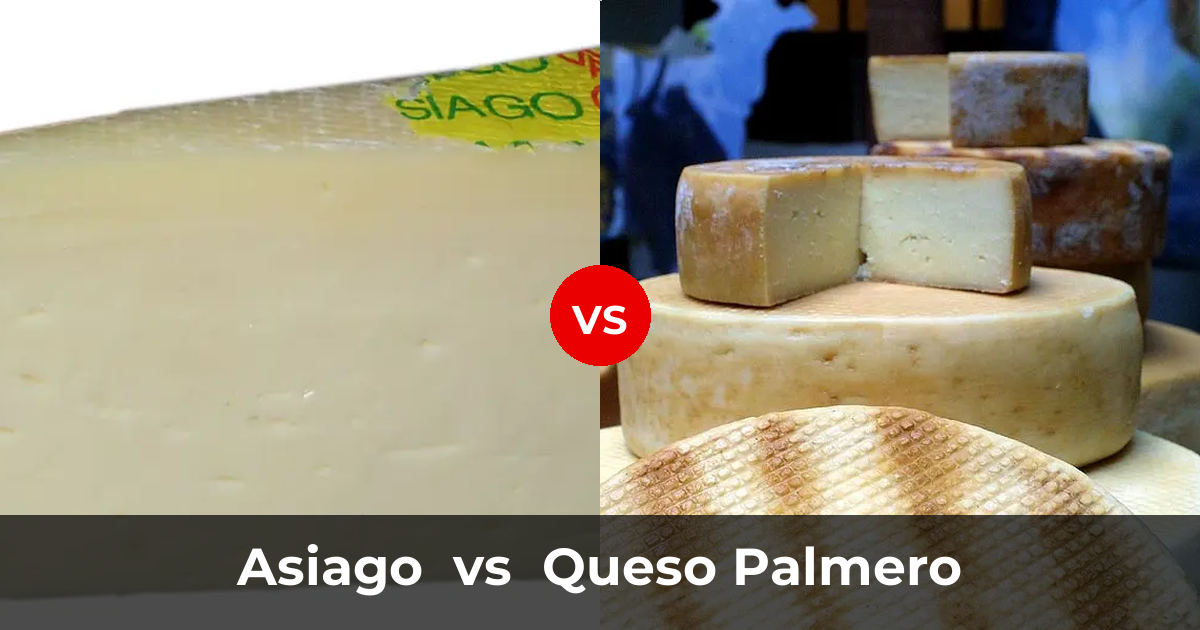 Asiago vs Queso Palmero: What's the Difference? - AnyCheese