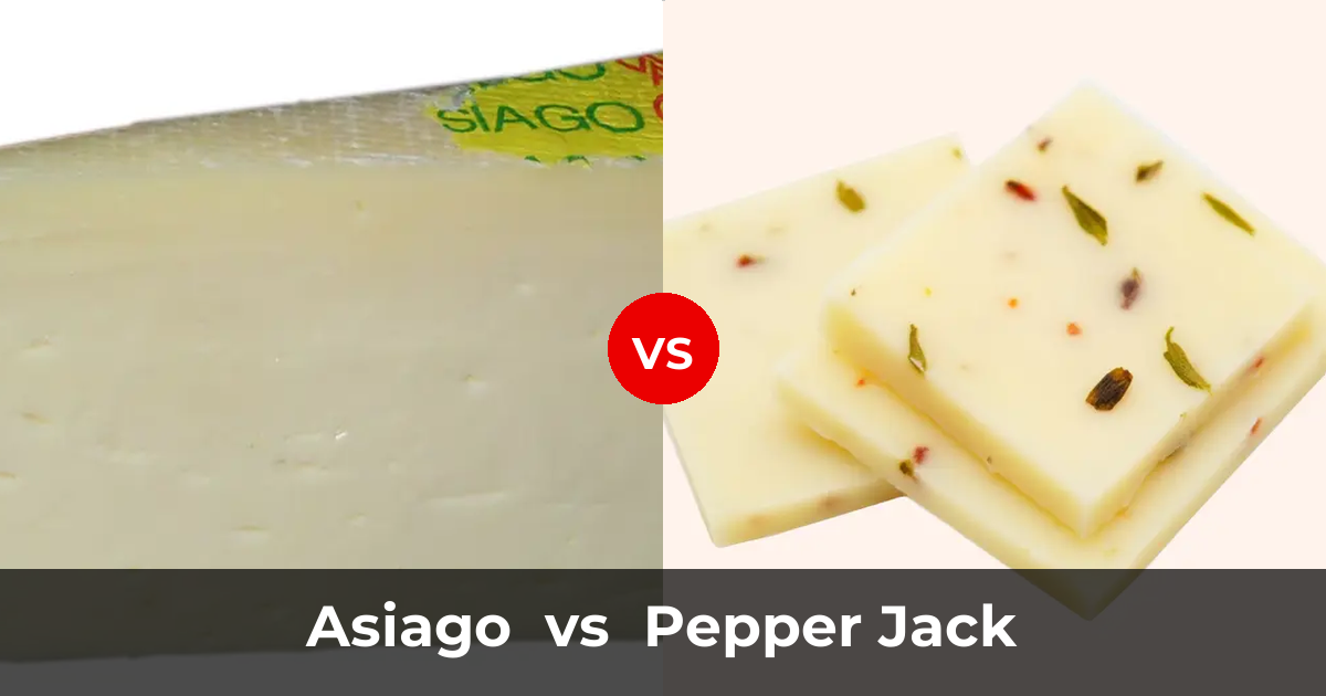 Asiago Cheese vs Pepper Jack Cheese: What's the Difference? | Taste ...