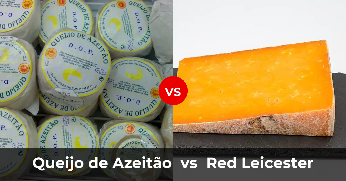 Queijo de Azeitão vs Red Leicester Cheese: What's the Difference ...