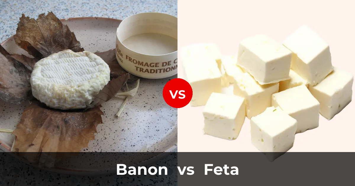 Banon Cheese vs Feta Cheese: What's the Difference? | Taste, Texture ...