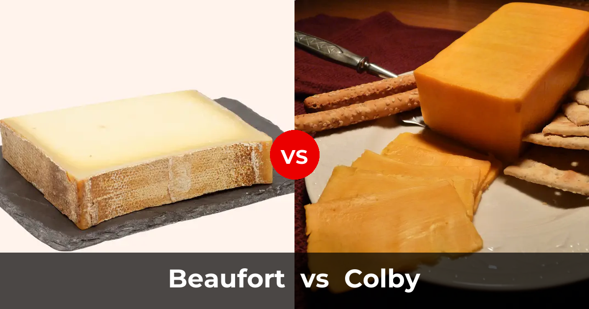 Beaufort Cheese vs Colby Cheese: What's the Difference? | Taste ...