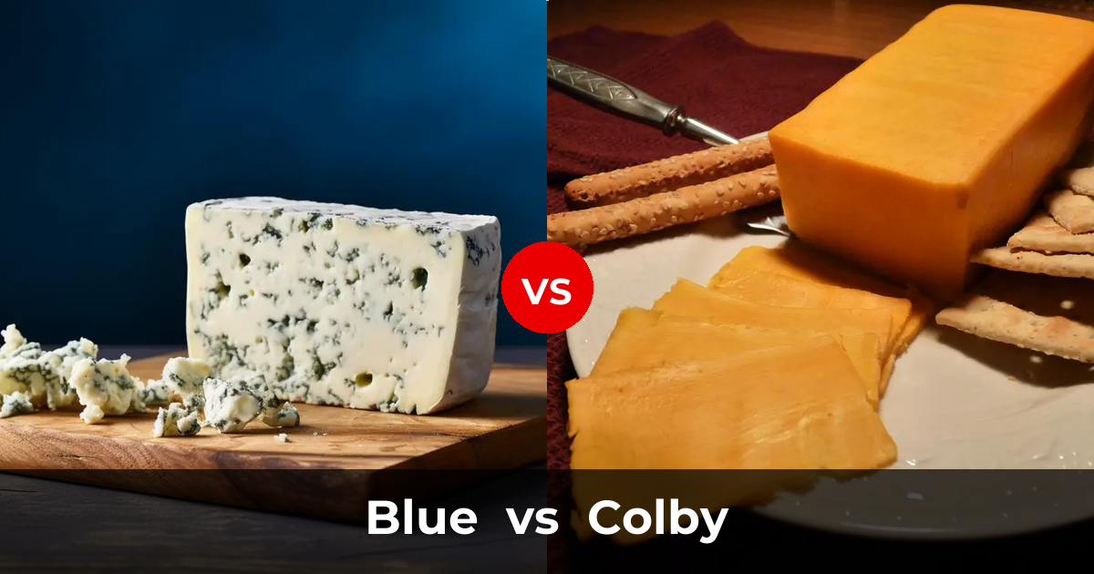 Blue vs Colby: What's the Difference? - AnyCheese