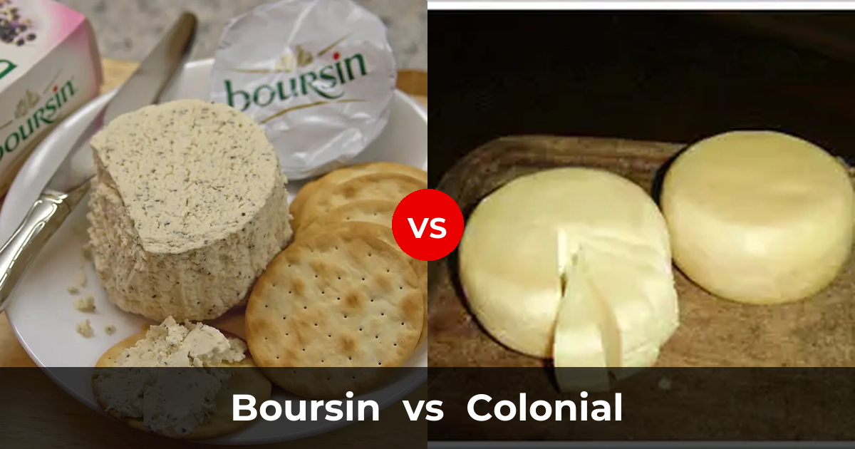Boursin Cheese vs Colonial Cheese: What's the Difference? | Taste ...