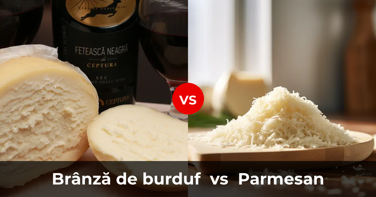 Brânză de burduf Cheese vs Parmesan Cheese: What's the Difference ...