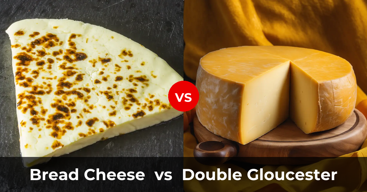 Bread Cheese vs Double Gloucester Cheese: What's the Difference ...