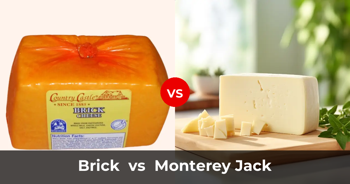 Brick Cheese vs Monterey Jack Cheese: What's the Difference? | Taste ...