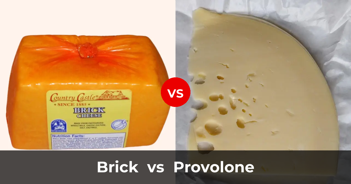 Brick vs Provolone: What's the Difference? - AnyCheese