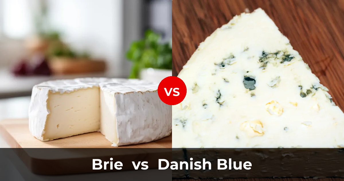 Brie Cheese vs Danish Blue Cheese: What's the Difference? | Taste ...