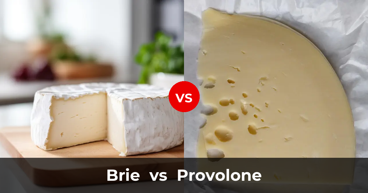 Brie vs Provolone: What's the Difference? - AnyCheese