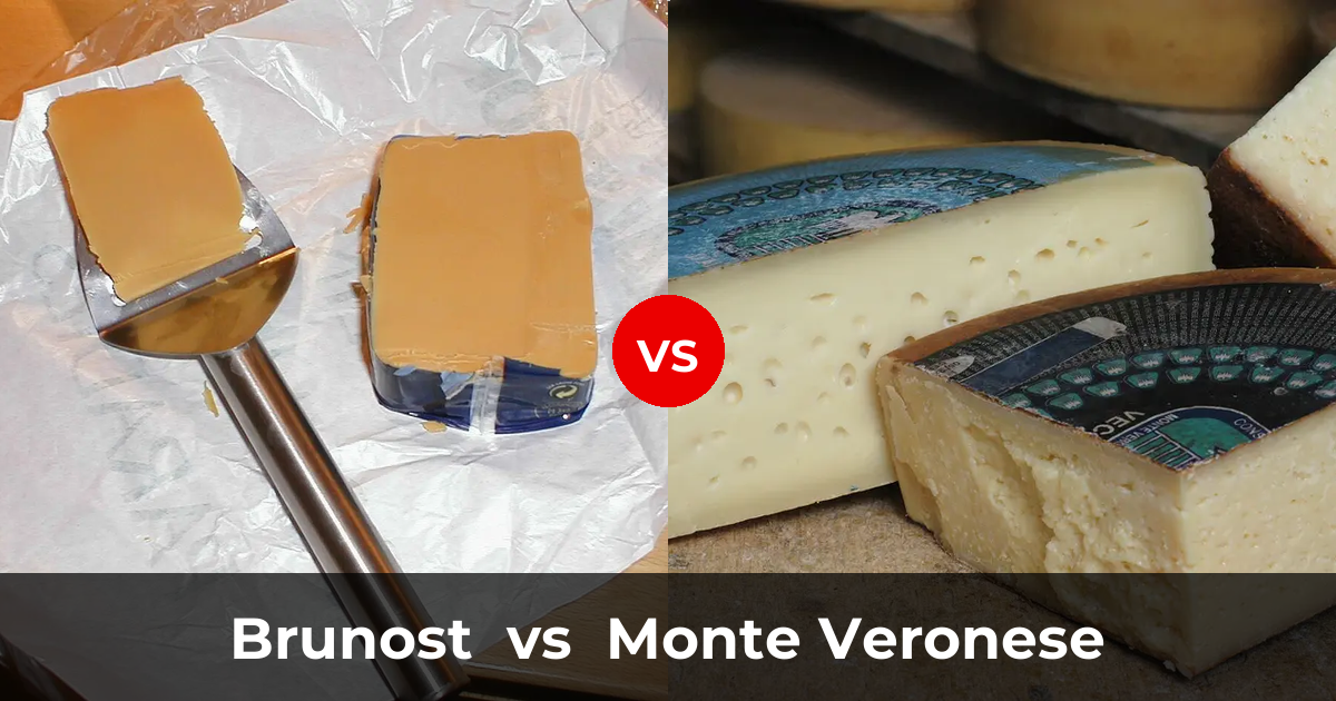 Brunost Cheese vs Monte Veronese Cheese: What's the Difference? | Taste ...