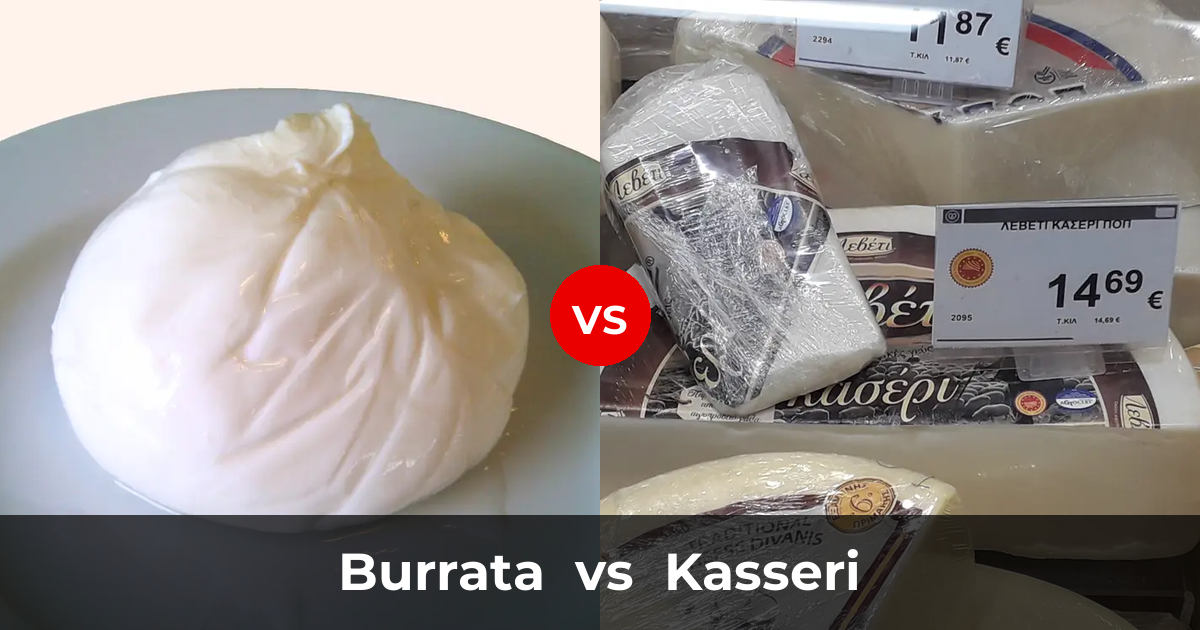 Burrata Cheese vs Kasseri Cheese: What's the Difference? | Taste ...