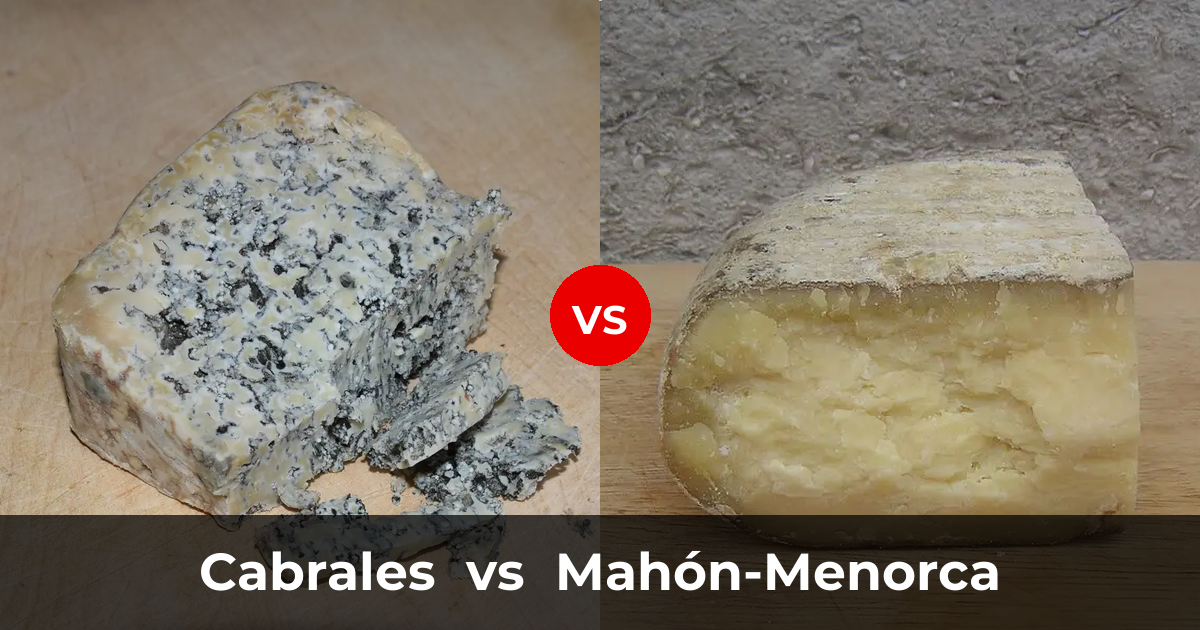 Cabrales vs Mahón-Menorca: What's the Difference? - AnyCheese