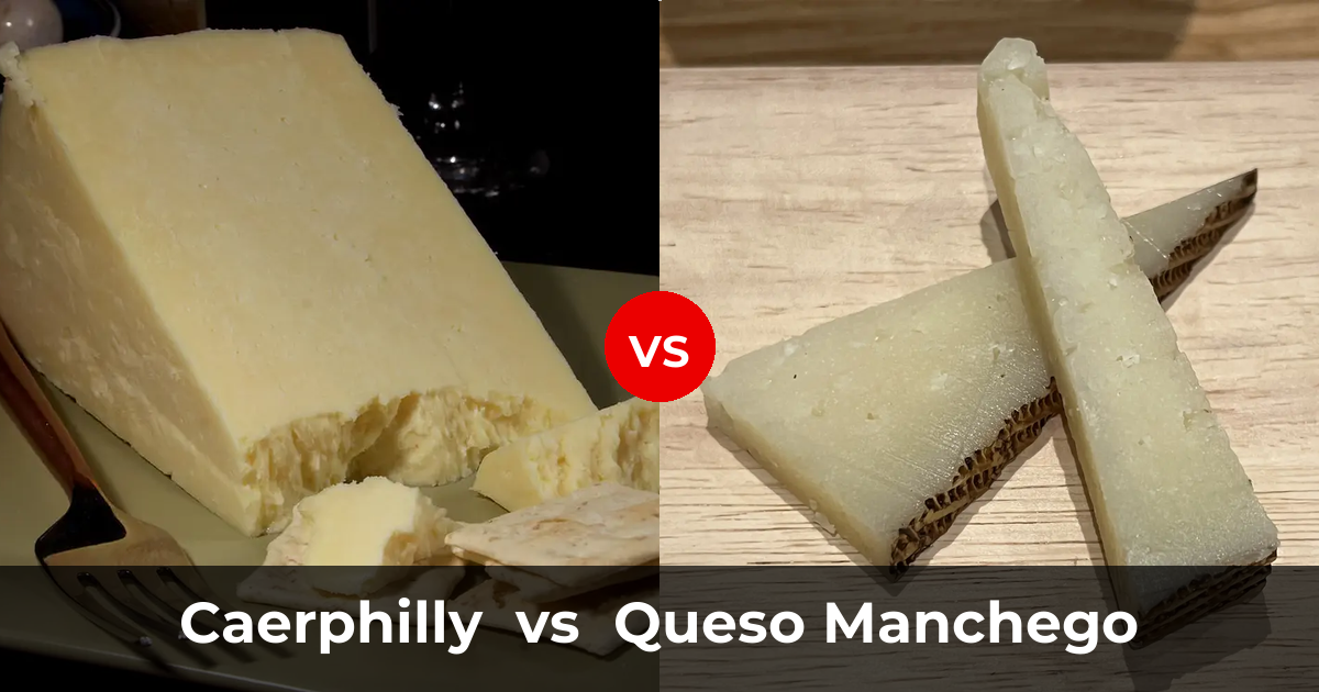 Caerphilly Cheese vs Queso Manchego: What's the Difference? | Taste ...