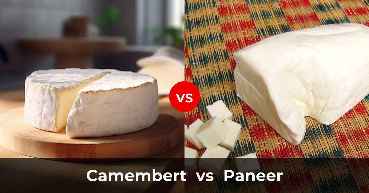 Camembert Cheese vs Paneer Cheese: What's the Difference? | Taste ...