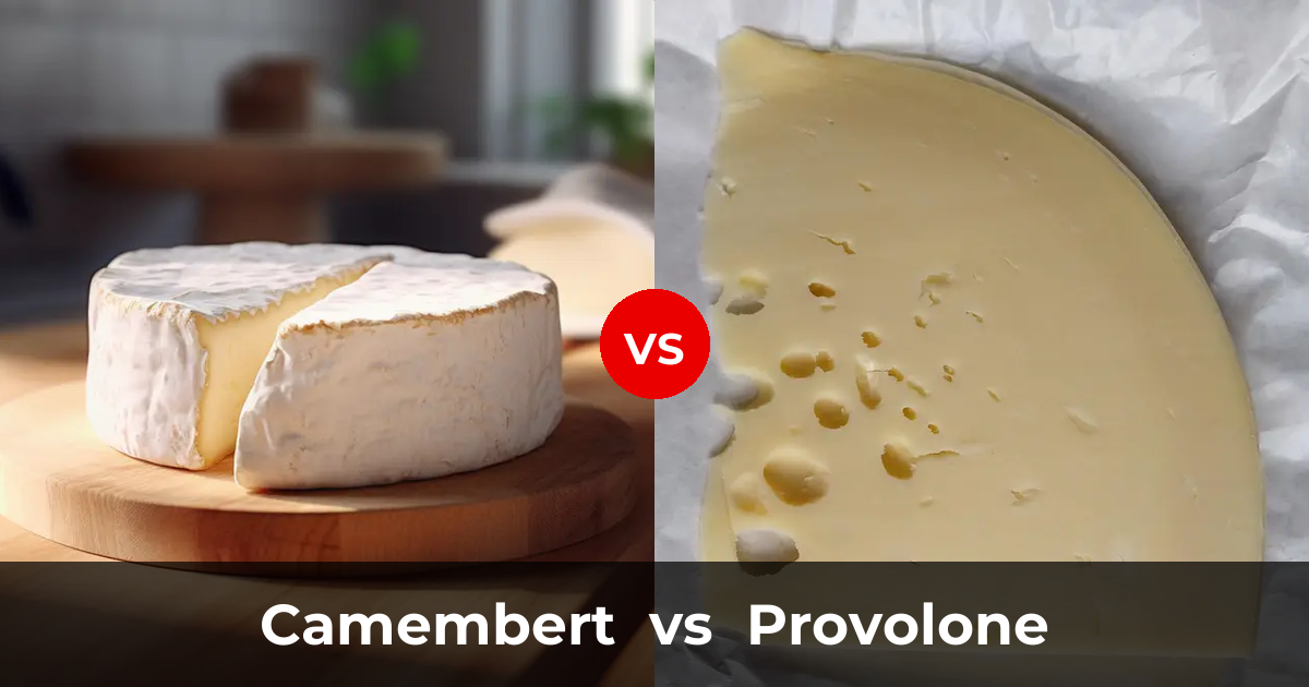 Camembert Cheese vs Provolone Cheese: What's the Difference? | Taste ...
