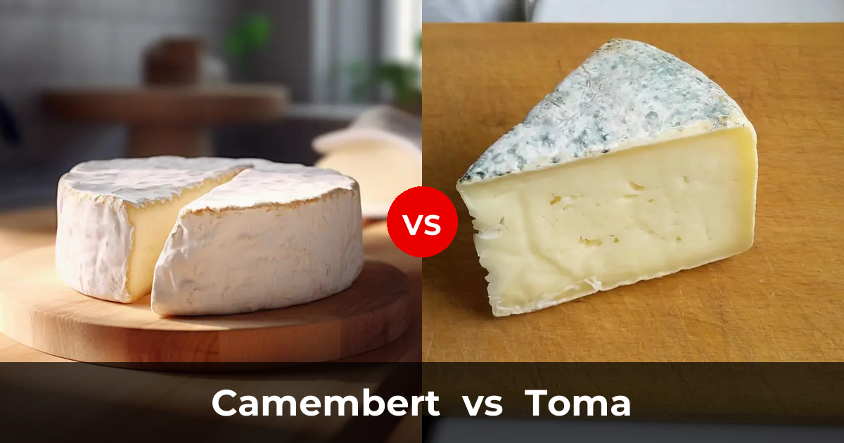 Camembert Cheese vs Toma Cheese: What's the Difference? | Taste ...