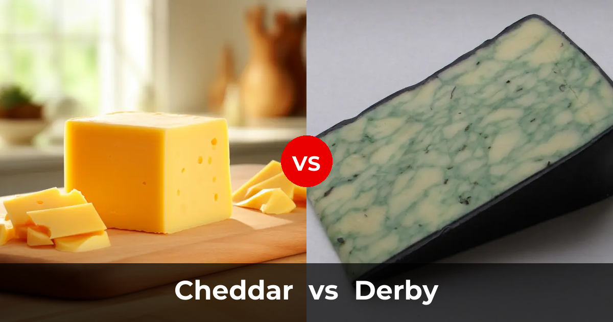 Cheddar Cheese vs Derby Cheese: What's the Difference? | Taste, Texture ...