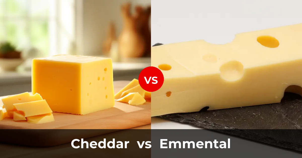 Cheddar Cheese vs Emmental Cheese: What's the Difference? | Taste ...