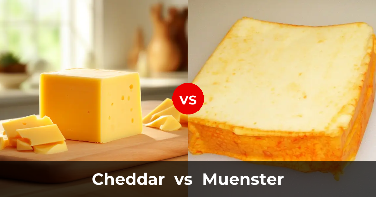 Cheddar Cheese vs Muenster Cheese: What's the Difference? | Taste ...