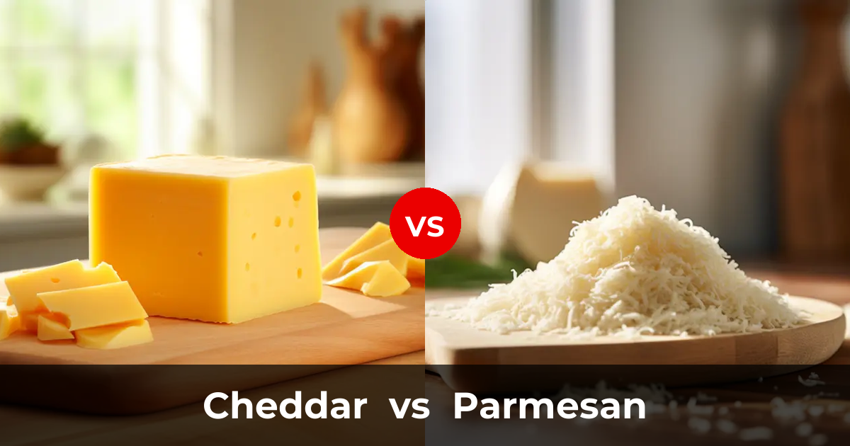 Cheddar Cheese vs Parmesan Cheese: What's the Difference? | Taste ...