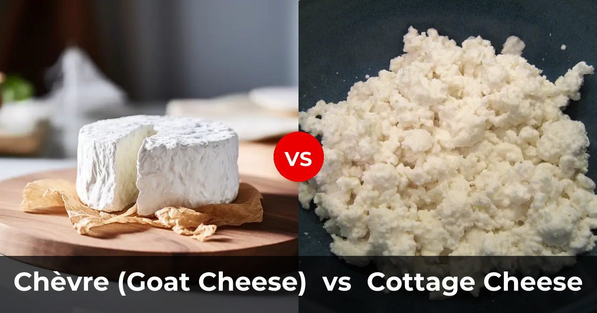Chèvre (Goat Cheese) vs Cottage Cheese: What's the Difference? | Taste ...