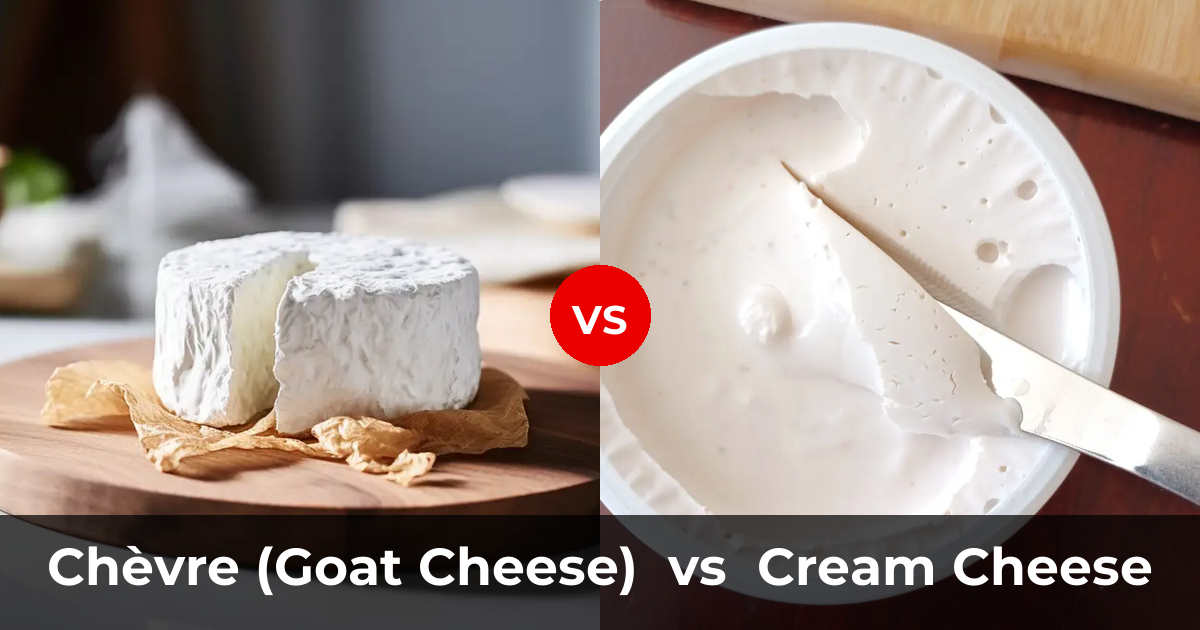 Chèvre (Goat Cheese) vs Cream Cheese: What's the Difference? | Taste ...