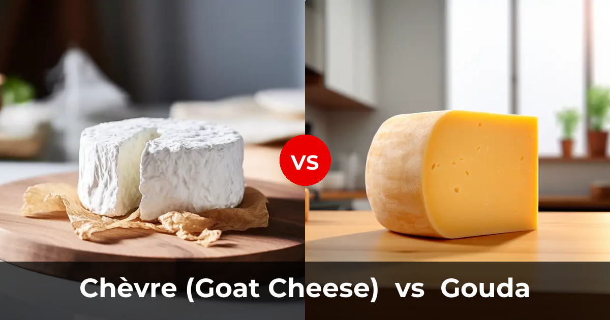 Chèvre (Goat Cheese) vs Gouda: What's the Difference? - AnyCheese