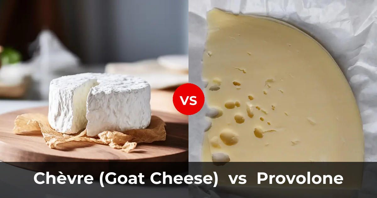 Chèvre (Goat Cheese) vs Provolone: What's the Difference? - AnyCheese