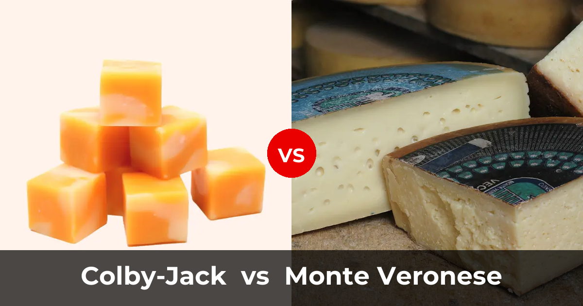 Colby-Jack Cheese vs Monte Veronese Cheese: What's the Difference ...