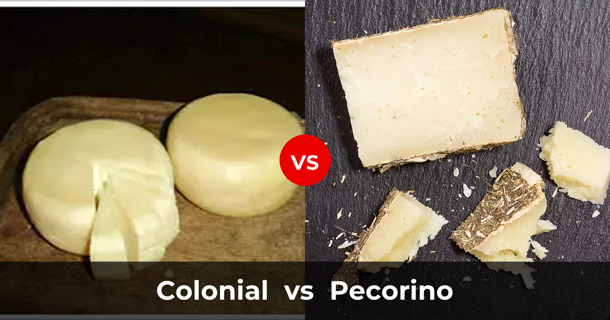 Colonial vs Pecorino: What's the Difference? - AnyCheese