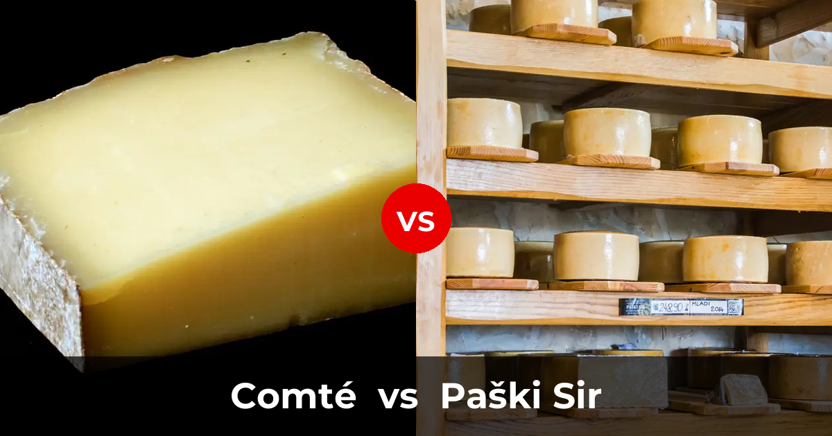 Comté Cheese vs Paški Sir Cheese: What's the Difference? | Taste ...
