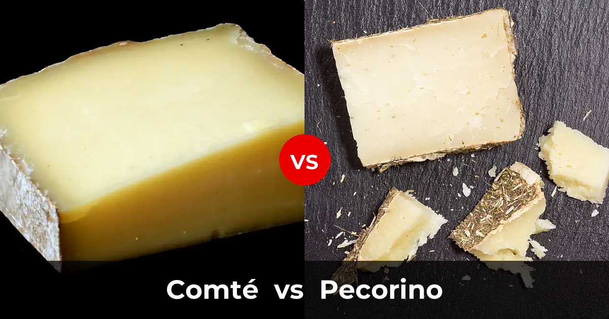 Comté vs Pecorino: What's the Difference? - AnyCheese