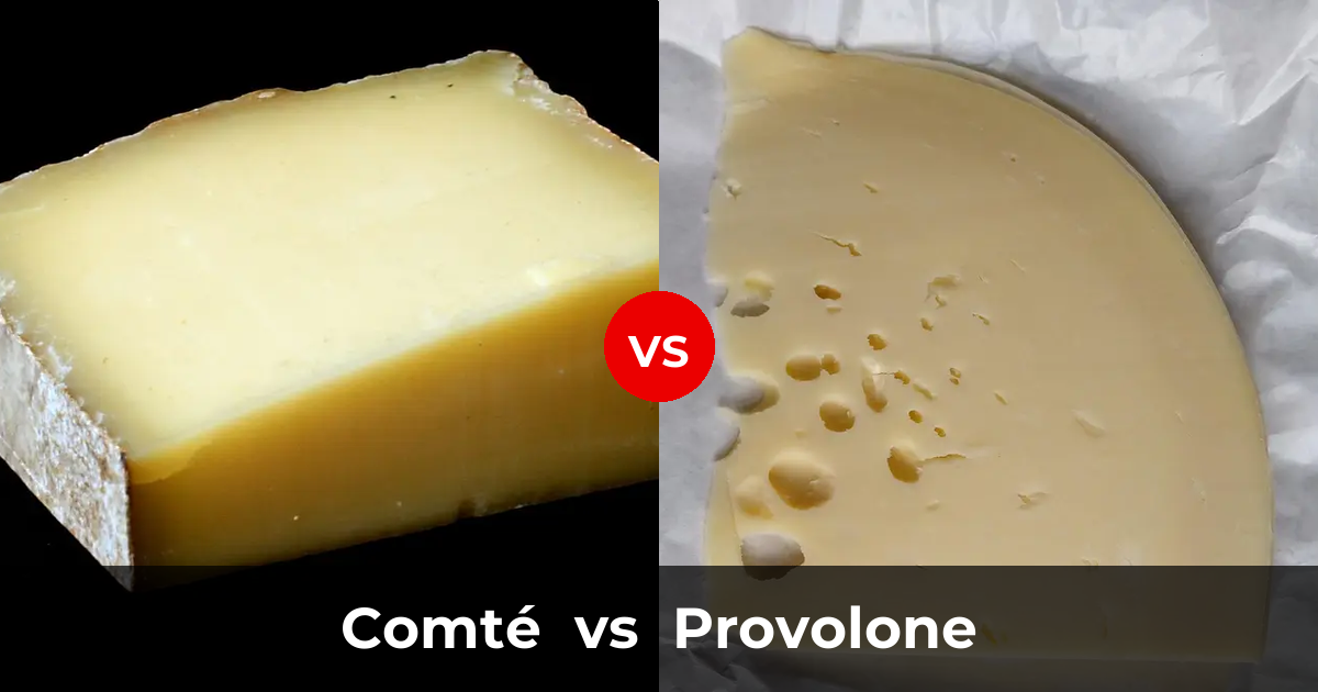Comté vs Provolone: What's the Difference? - AnyCheese