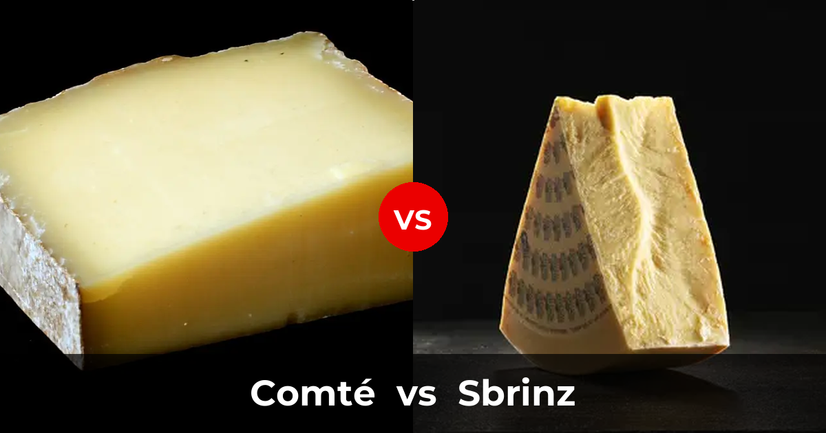 Comté vs Sbrinz: What's the Difference? - AnyCheese