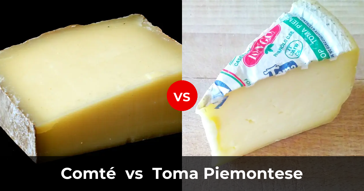 Comté Cheese vs Toma Piemontese Cheese: What's the Difference? | Taste ...