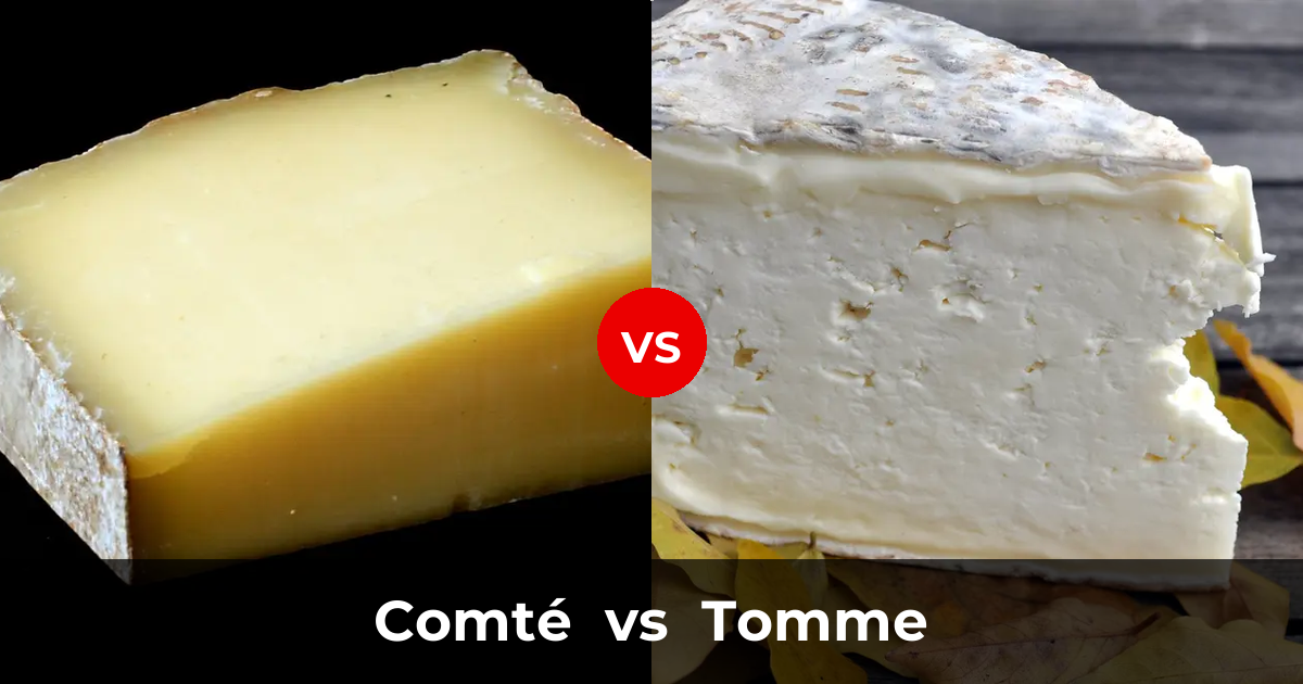 Comté Cheese vs Tomme Cheese: What's the Difference? | Taste, Texture ...