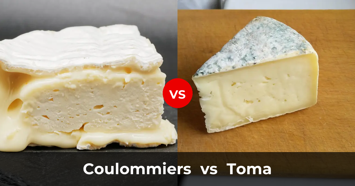 Coulommiers vs Toma: What's the Difference? - AnyCheese